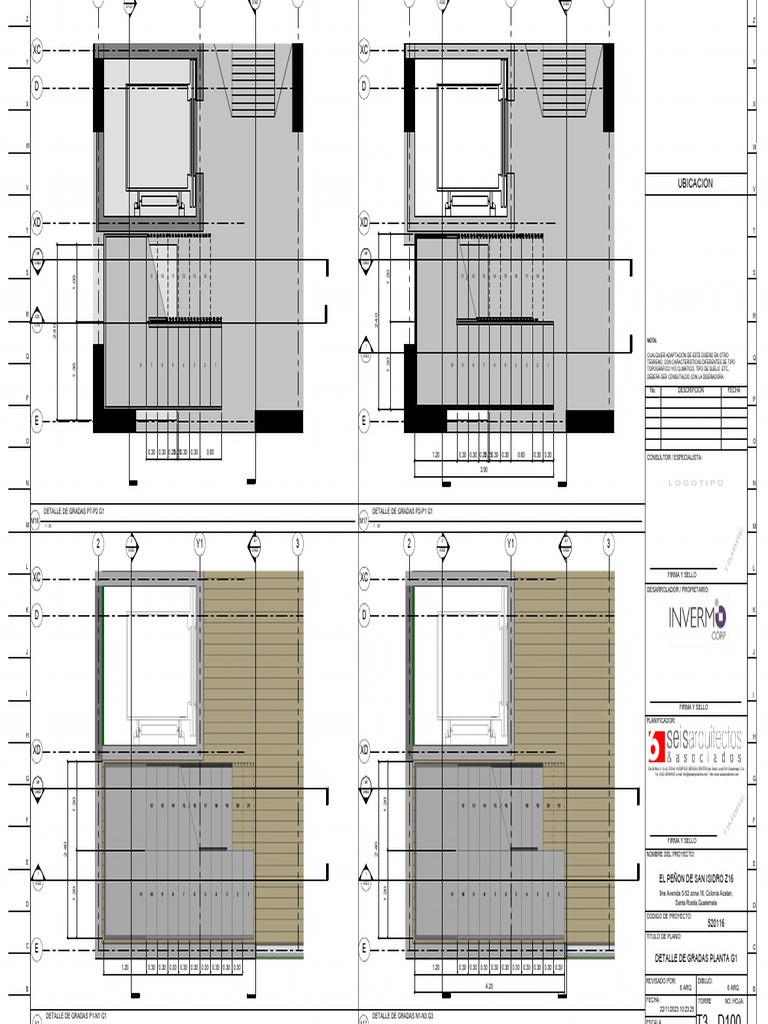 Detalle de Gradas Torre T3 | PDF