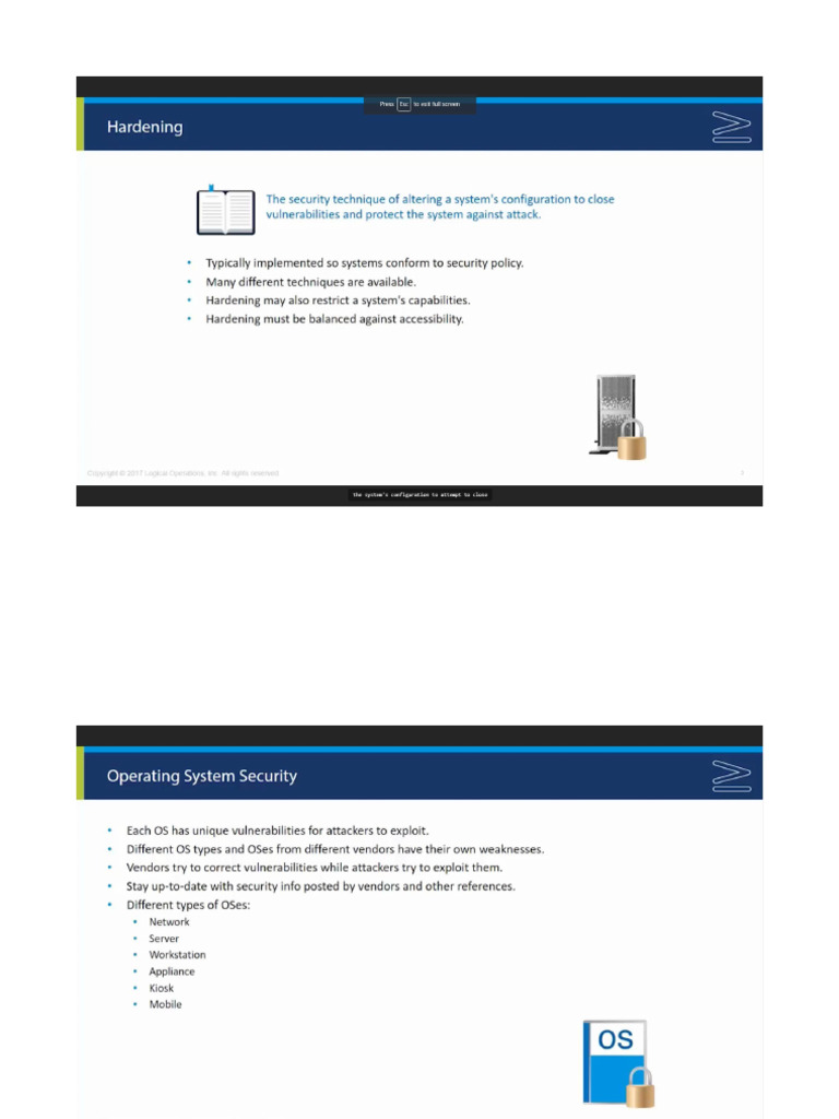 CH 5 Implementing Host and Software Security | PDF