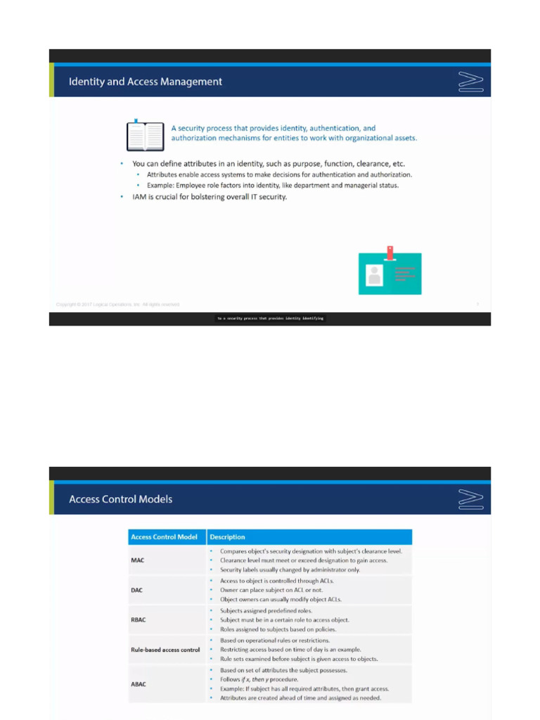 CH 7 Managing Identity and Acess | PDF