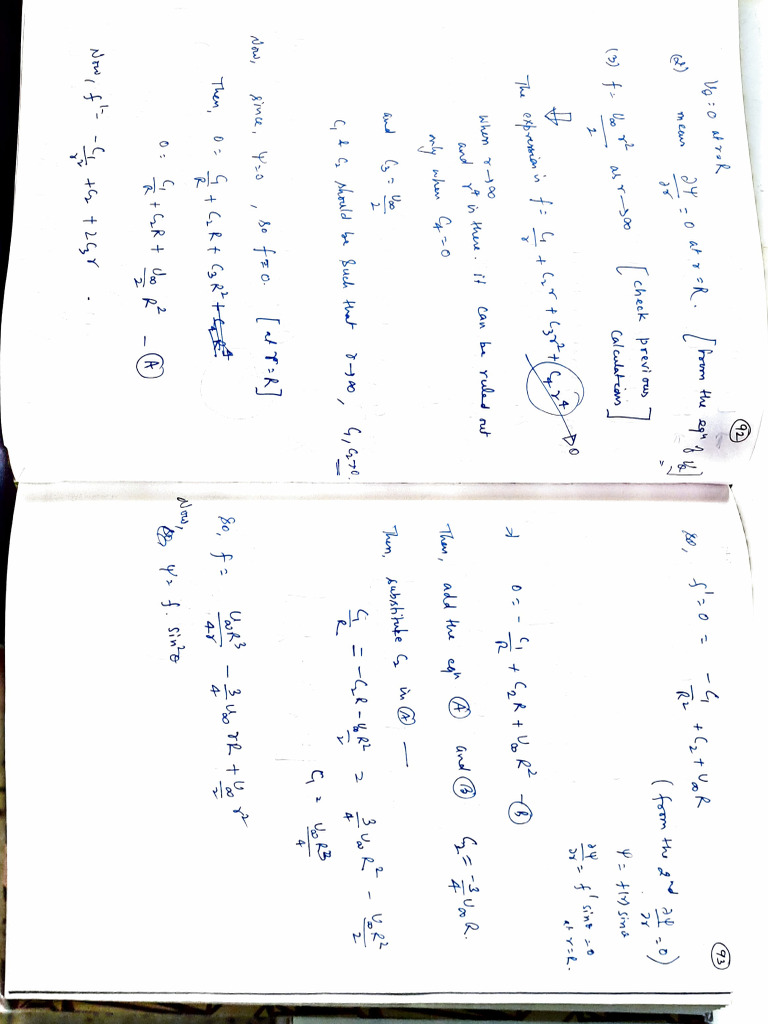 4 - Stokes Flow Over Sphere 2 | PDF