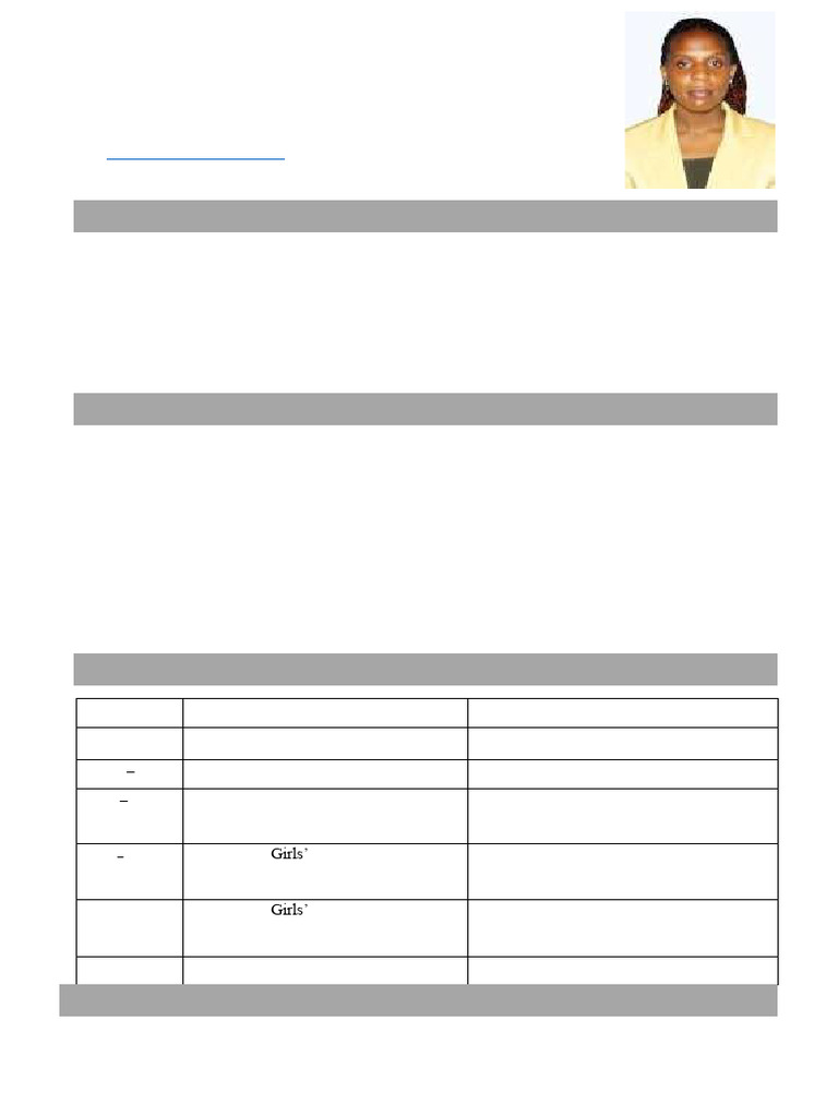 Ugandan Tourism Professional Profile | PDF | Customer