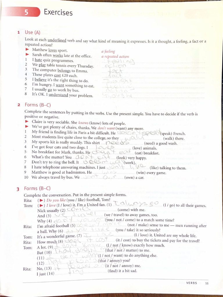 Exercises | PDF