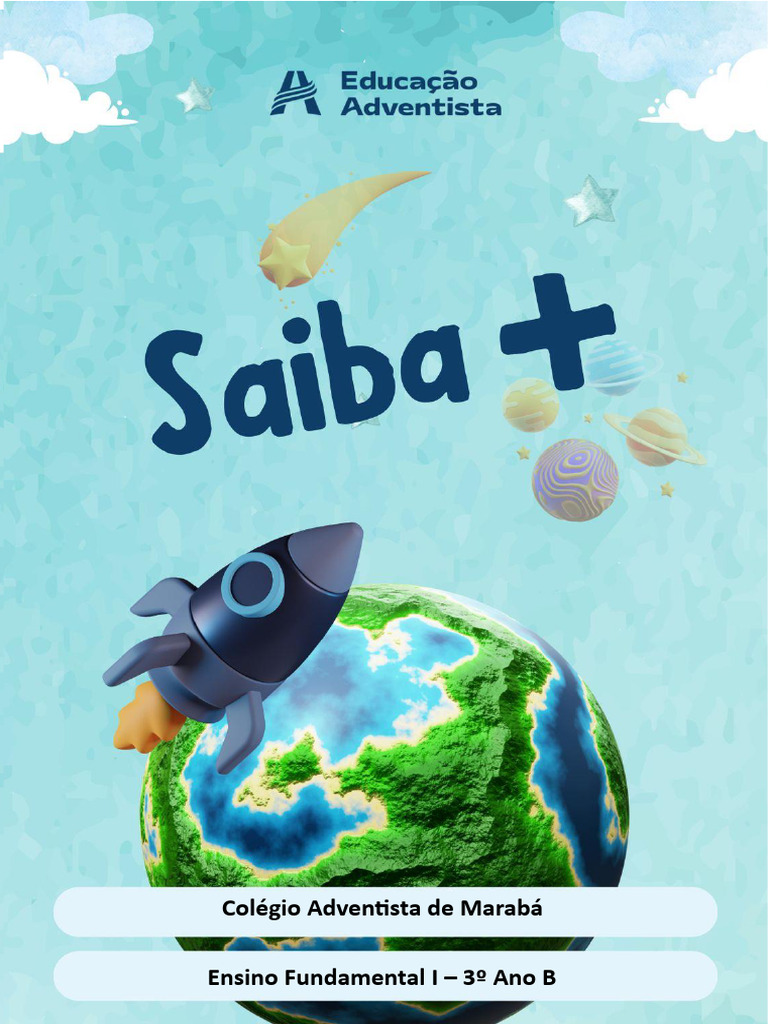 Saiba + 3º Ano B - 1º Bimestre | PDF | Aplicativo para celular | Sílaba