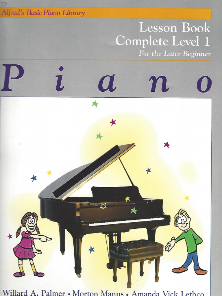 02beginner Piano Lessons, Book 1 (Part 1) (PDFDrive) | PDF