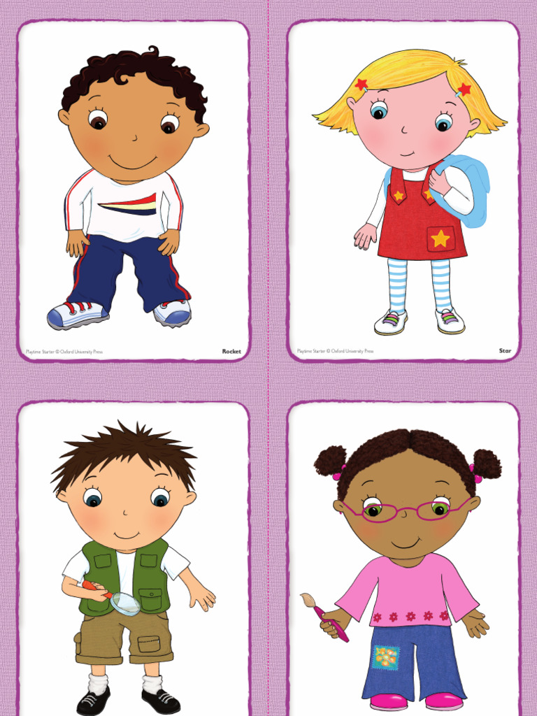 Playtime Flashcards FINAL Starter | PDF