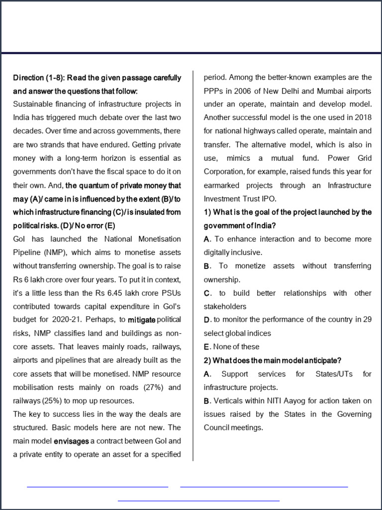 Ippb Executive Set 10 | PDF | Infrastructure