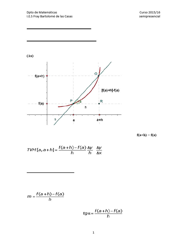 Matemáticas Aplicadas Pdf Derivado Función Continua 4218