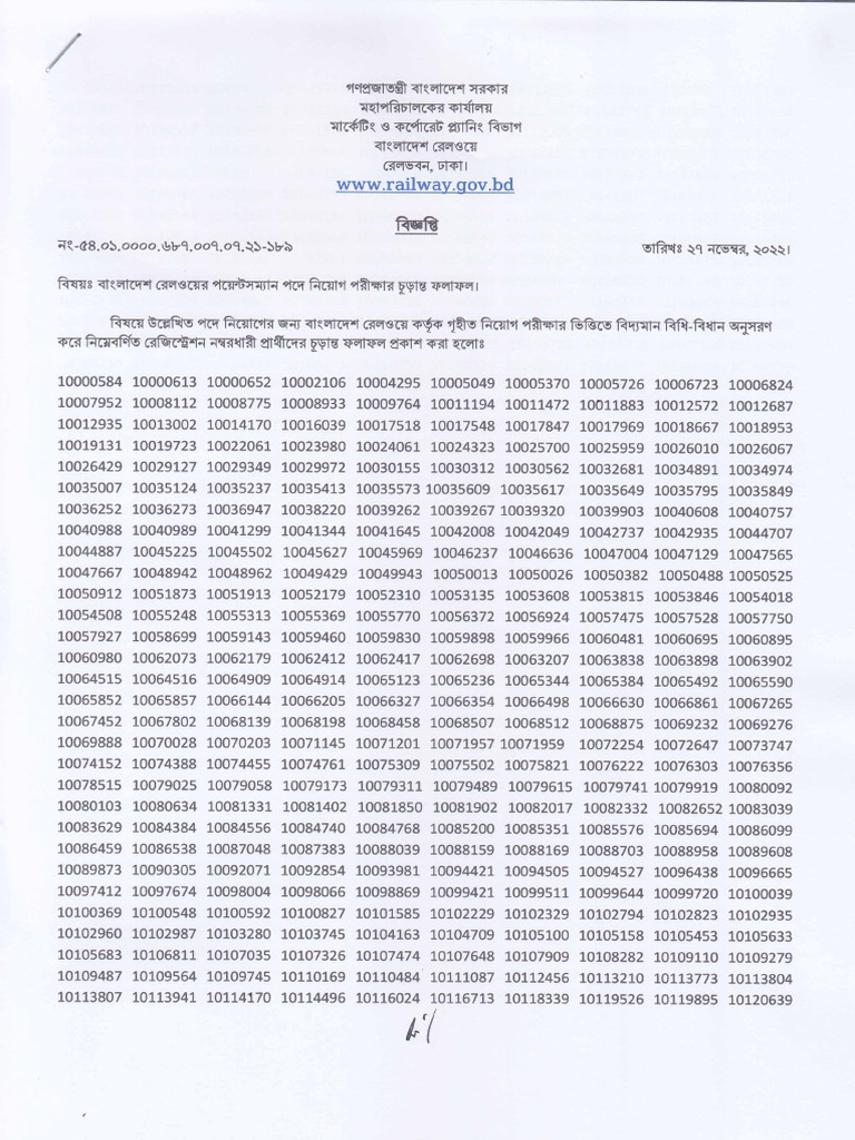 Pointsman Final Result | PDF