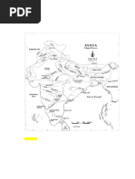 Grade 9 MAP WORKSHEET DRAINAGE (Geography) | PDF