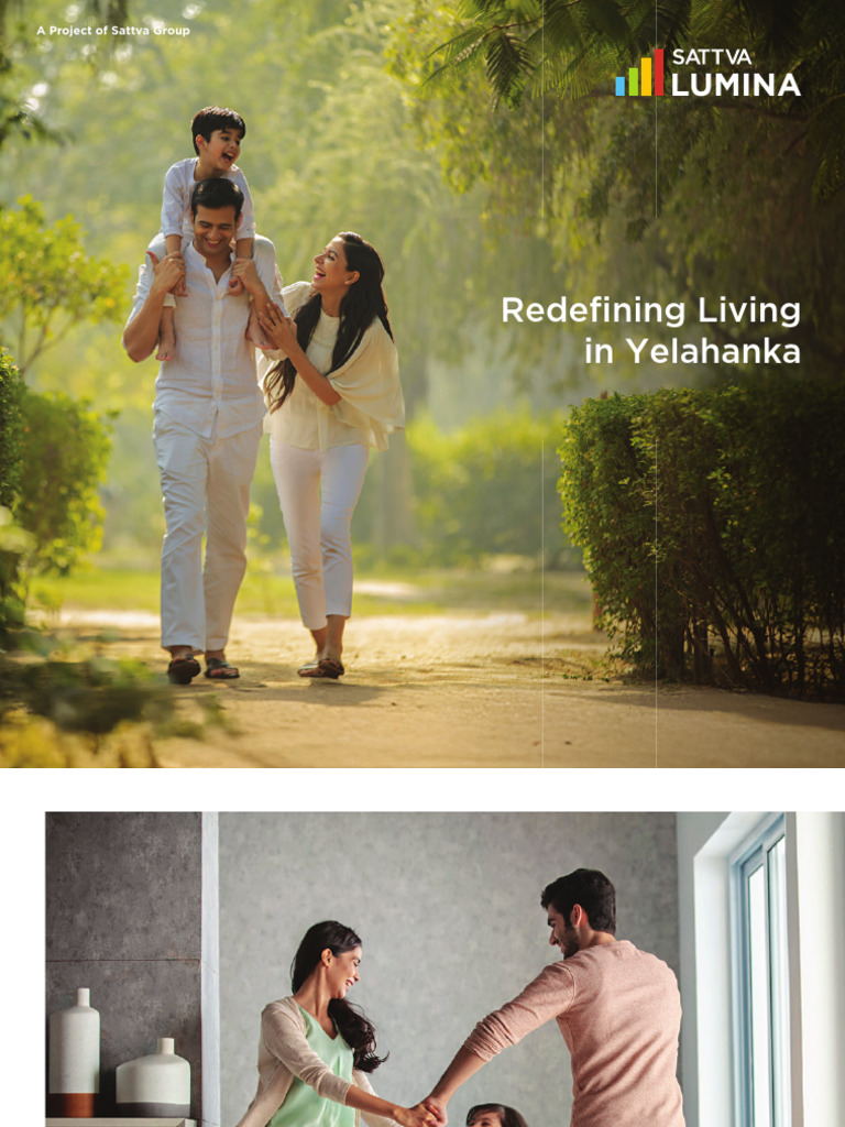 Sattva Lumina: Luxury Living in Yelahanka | PDF | Sink | Tile