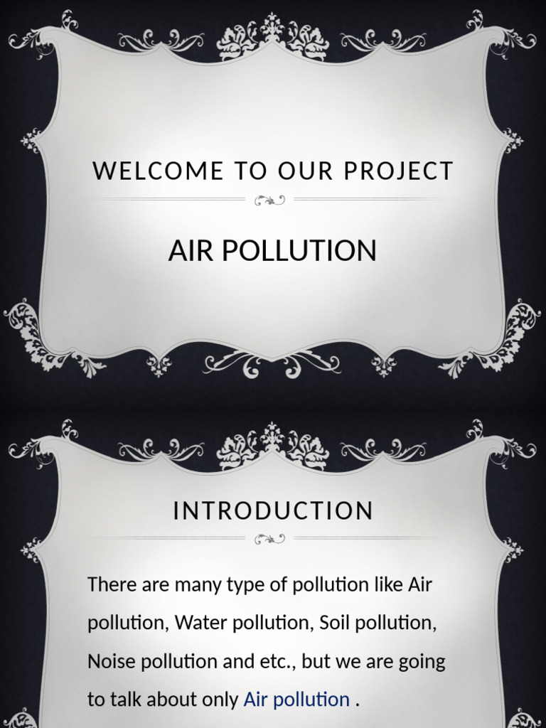 Understanding Air Pollution Causes | PDF