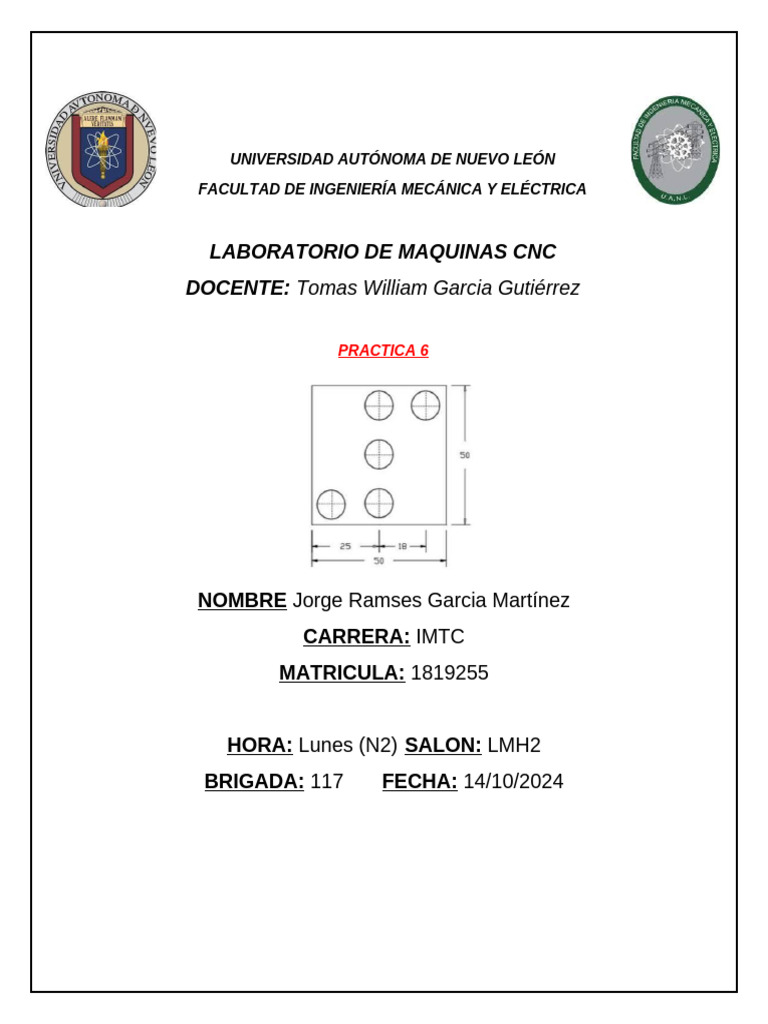 Practica 6 (1819255) Imtc | PDF