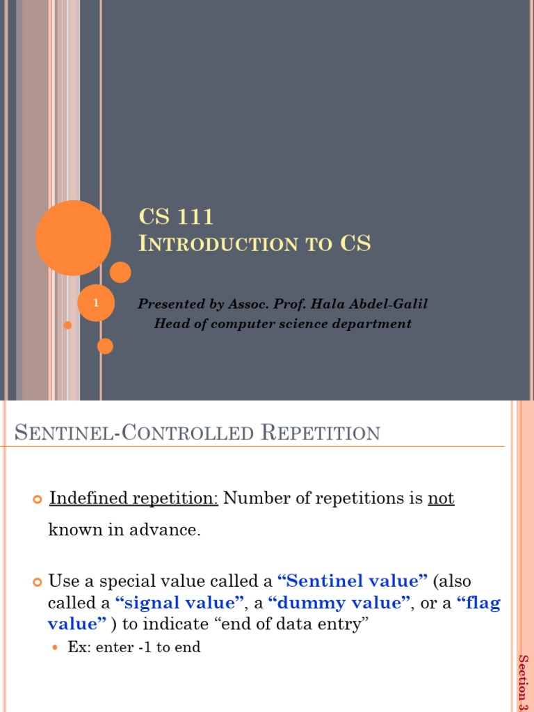 CS111 - Lecture 8 - Fall 2023 2024 | PDF | Parameter (Computer ...