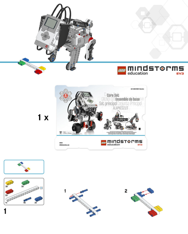 Ev3 Model Core Set Puppy | PDF