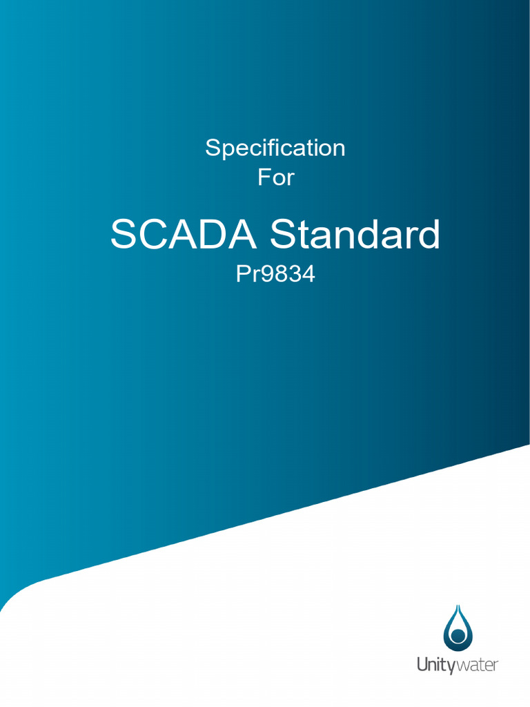 Pr9834 - SCADA Standard | PDF | Programmable Logic Controller | Button (Computing)