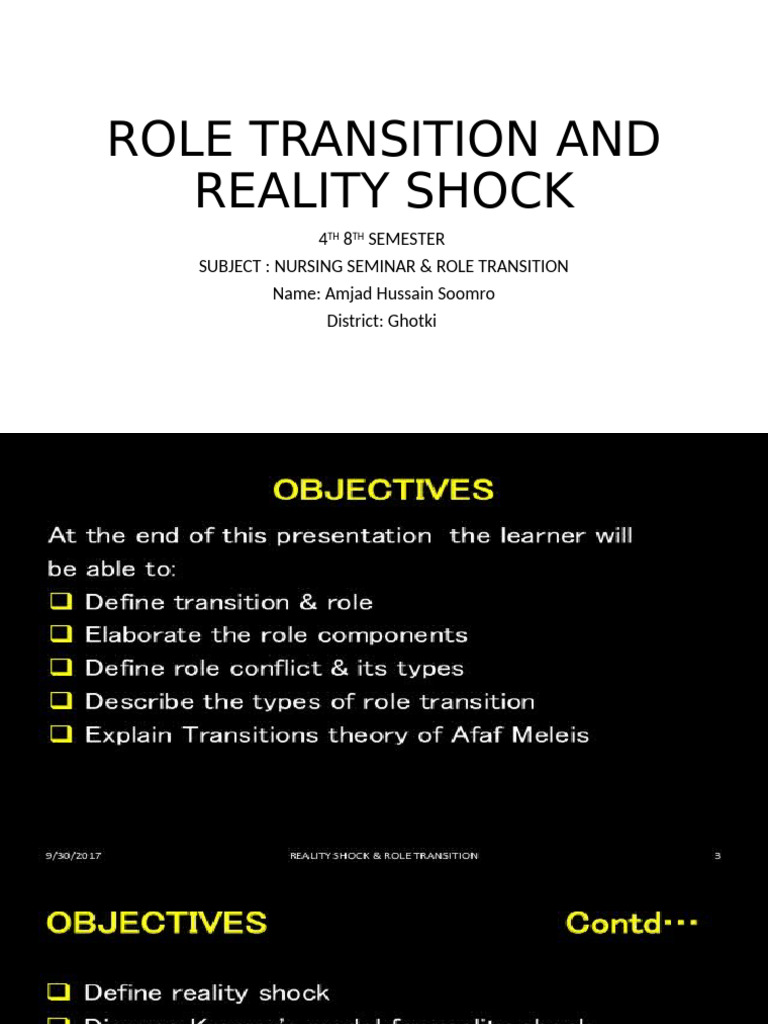 Reality Shock | PDF | Nursing | Occupational Burnout