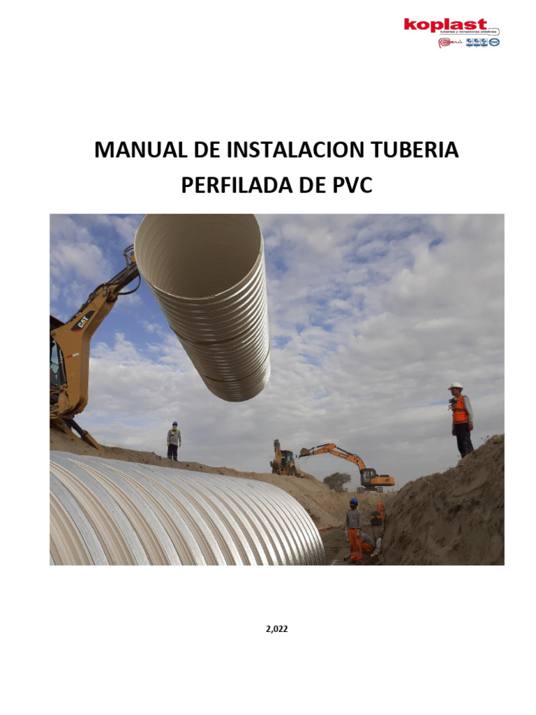 Manual Tuberia Perfilada 2,022 | PDF | Tubería (transporte de fluidos ...