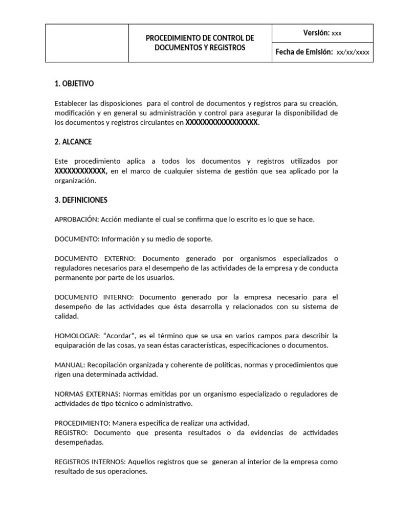 Anexo 19. Procedimiento Control de Documentos y Registros | PDF | Business | Informática