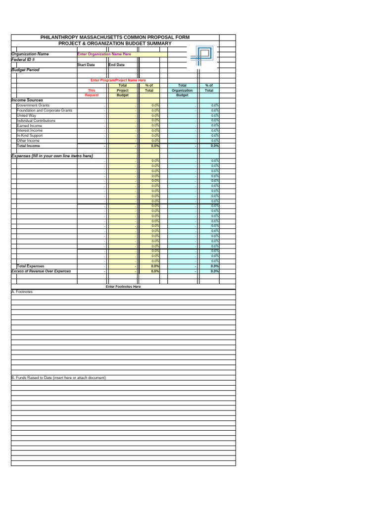 AGM Common Proposal Budget Form 2021 | PDF | Budget | Government Finances