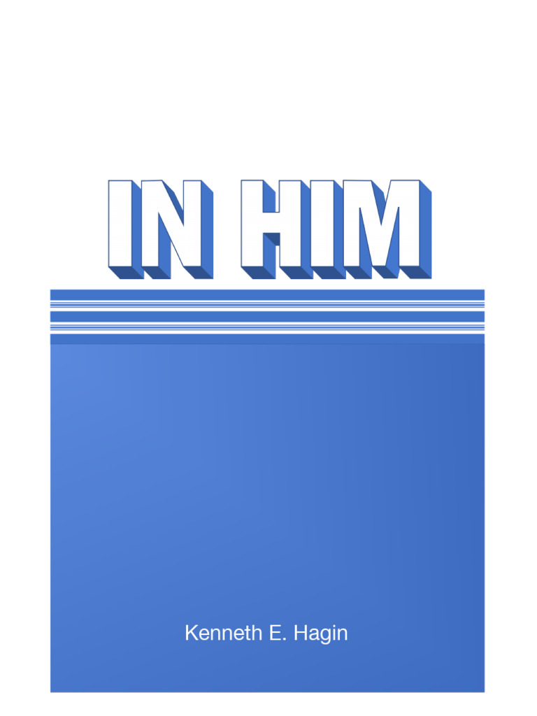In Him Confessions: Scripture Affirmations | PDF | God The Father | Baptism
