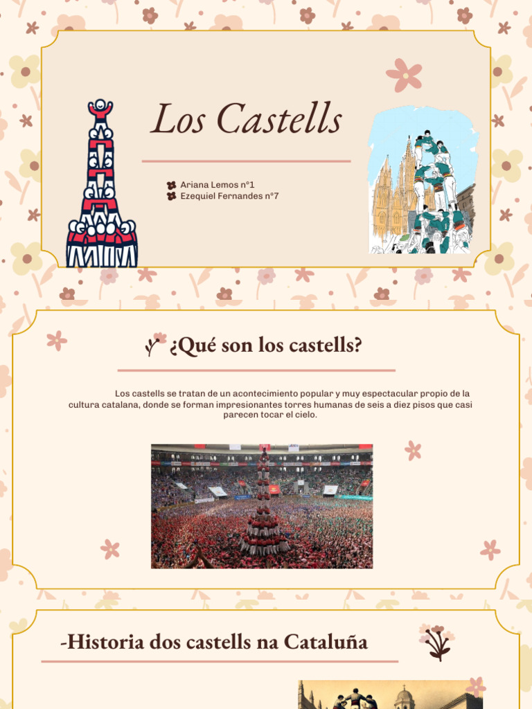 Apresentação Espanhol-Castells 2 | PDF