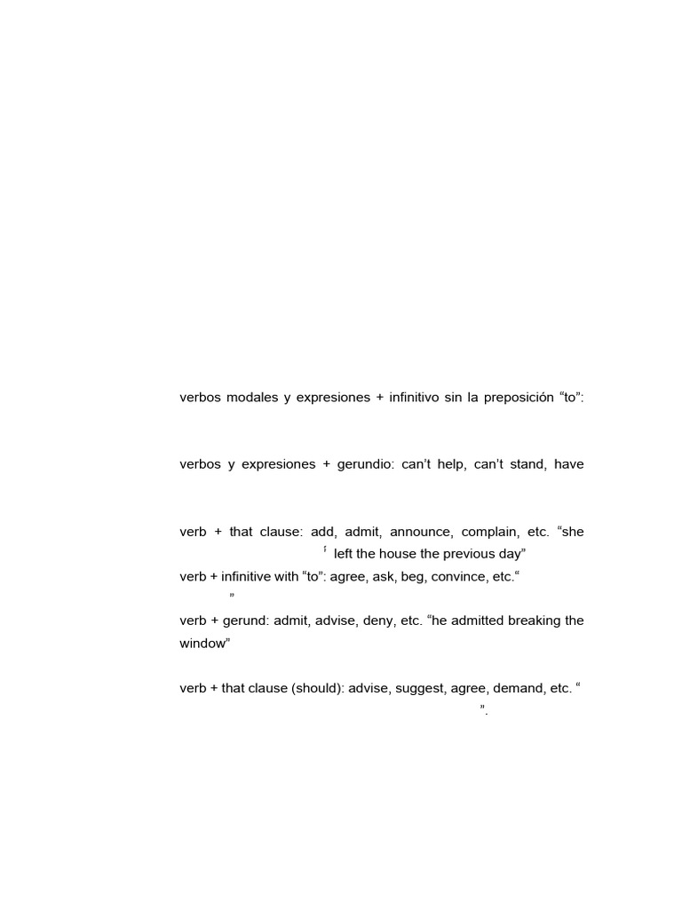 EOI Fuengirola C11 y C12 Resumidito | PDF | Syntactic Relationships | Linguistics