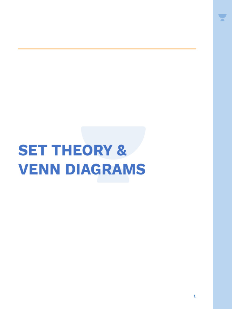 Set Theory and Venn Diagrams Overview | PDF | Set (Mathematics ...
