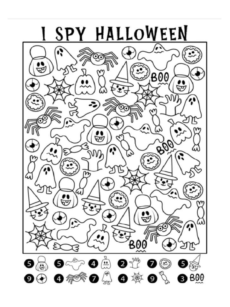 I Spy Halloween | PDF