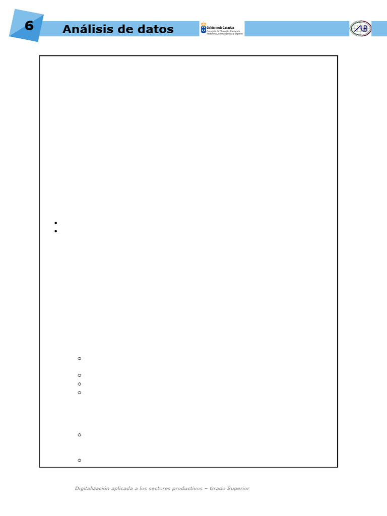 Caso Práctico Evaluable UT6. Big Data | PDF | Big Data | Análisis de los datos