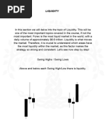 Liquidity Patterns Cheat Sheet | PDF | Finance & Money Management