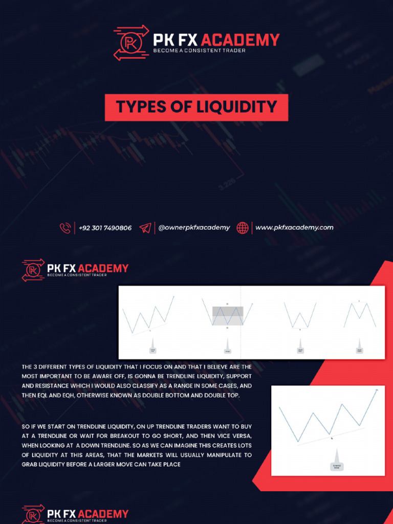 Types of Liquidity | PDF