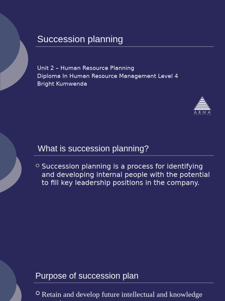 Succession Planning Pdf Mentorship Leadership