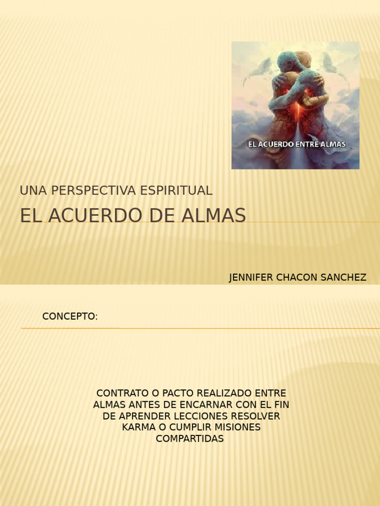 El Acuerdo de Almas | PDF