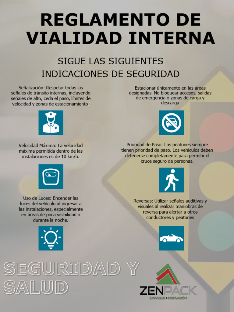 Reglamento de Vialidad Interna | PDF