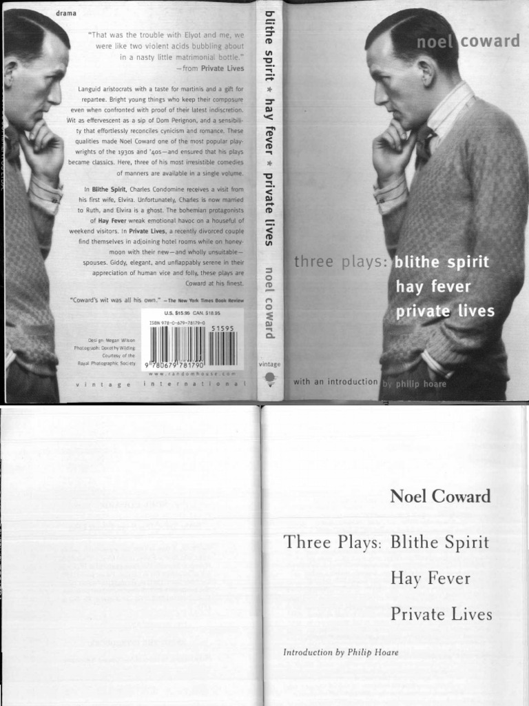 Noel Coward - Blithe Spirit | PDF | Theatre | Plays