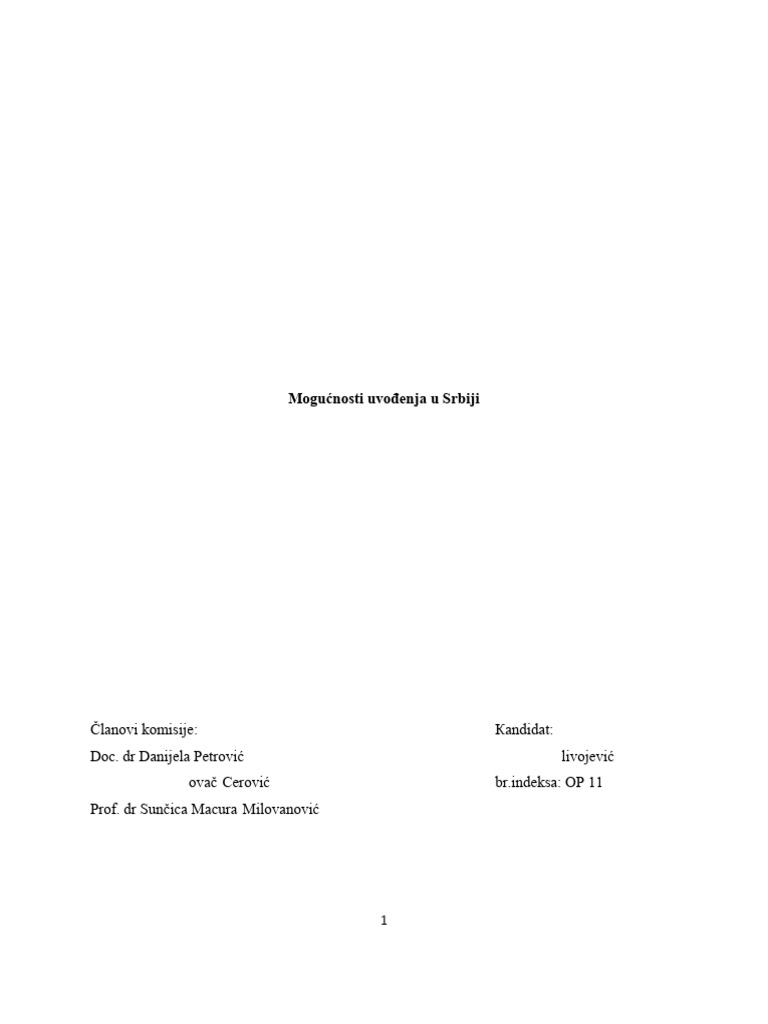 Master Rad Zdenka M Novo | PDF