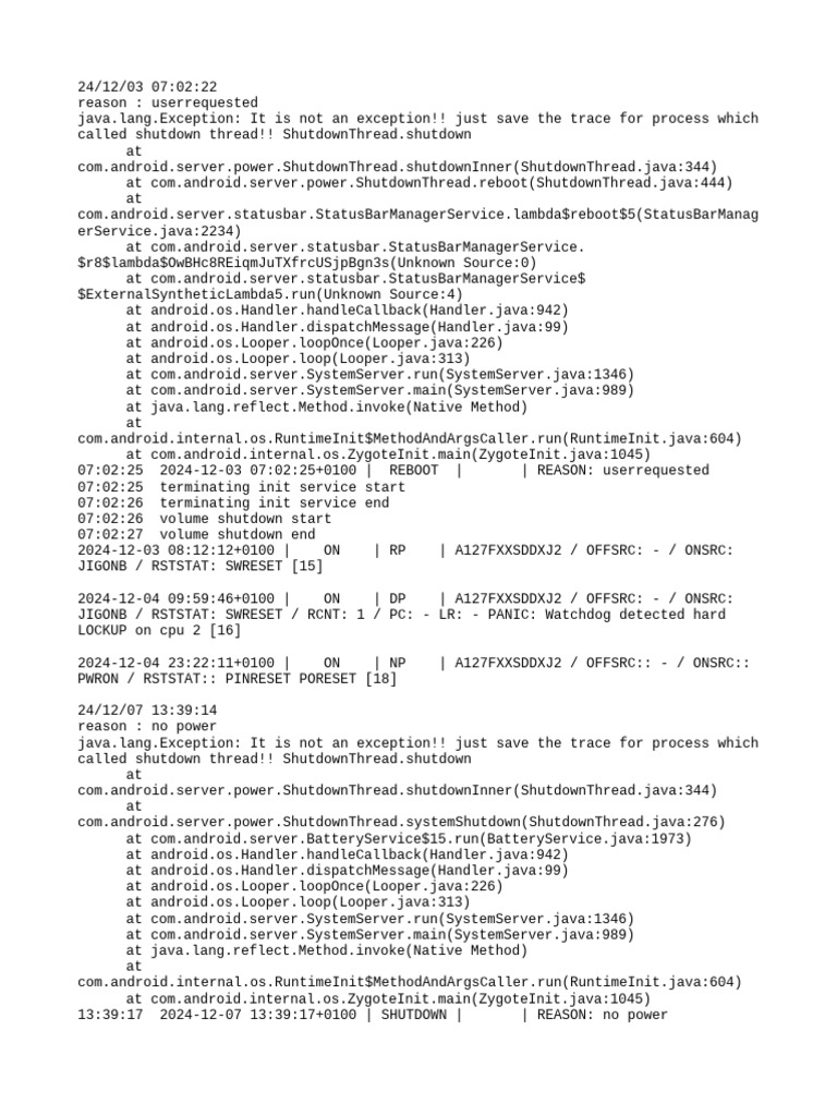 Power Off Reset Reason Backup | PDF | Computer Science | Embedded Linux ...