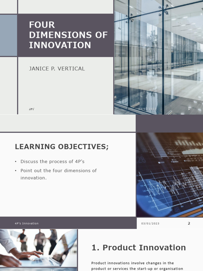 4Ps-of-Innovation-final | PDF | Innovation | Business