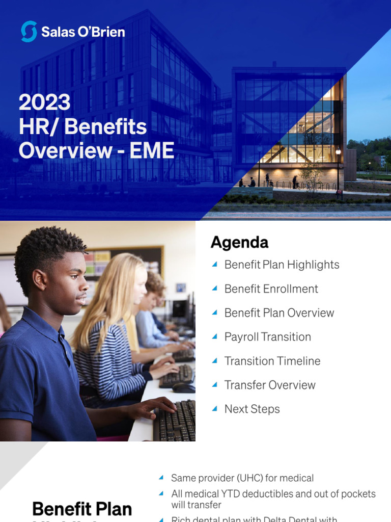 2023 Benefits Overview - EE Facing - EME | PDF | Health Savings Account | Business