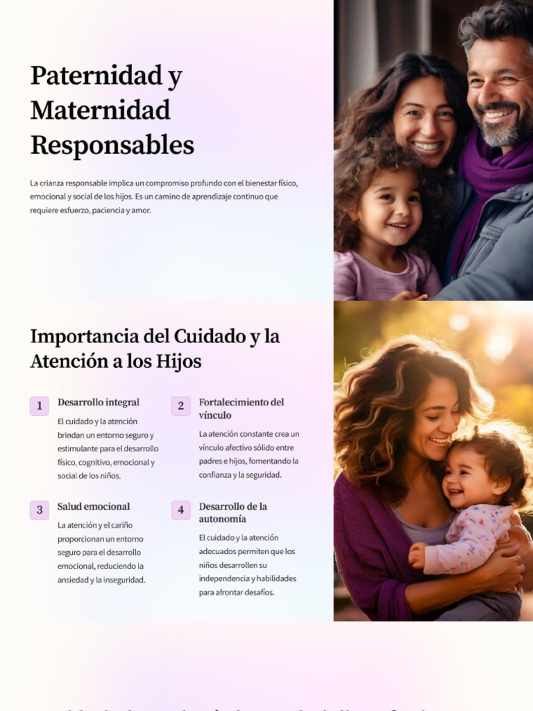 elementos de una paternidad y maternidad responsable | PDF | Estrés (biología) | Las emociones