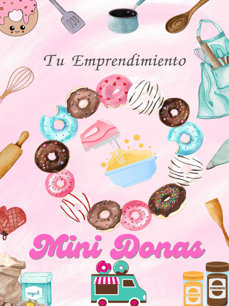 Mini+Donas+Libro+Digital+(1) Compressed | PDF | Confitería | Fritura