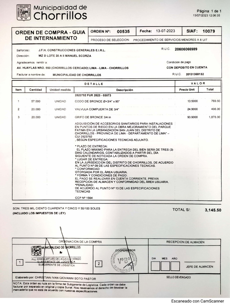 O.C 510-535-536 | PDF