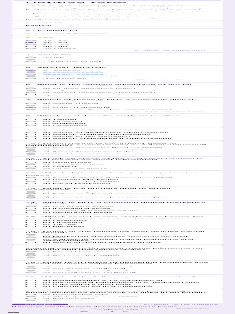 Untitled Form | PDF | Digital Marketing | Web 2.0