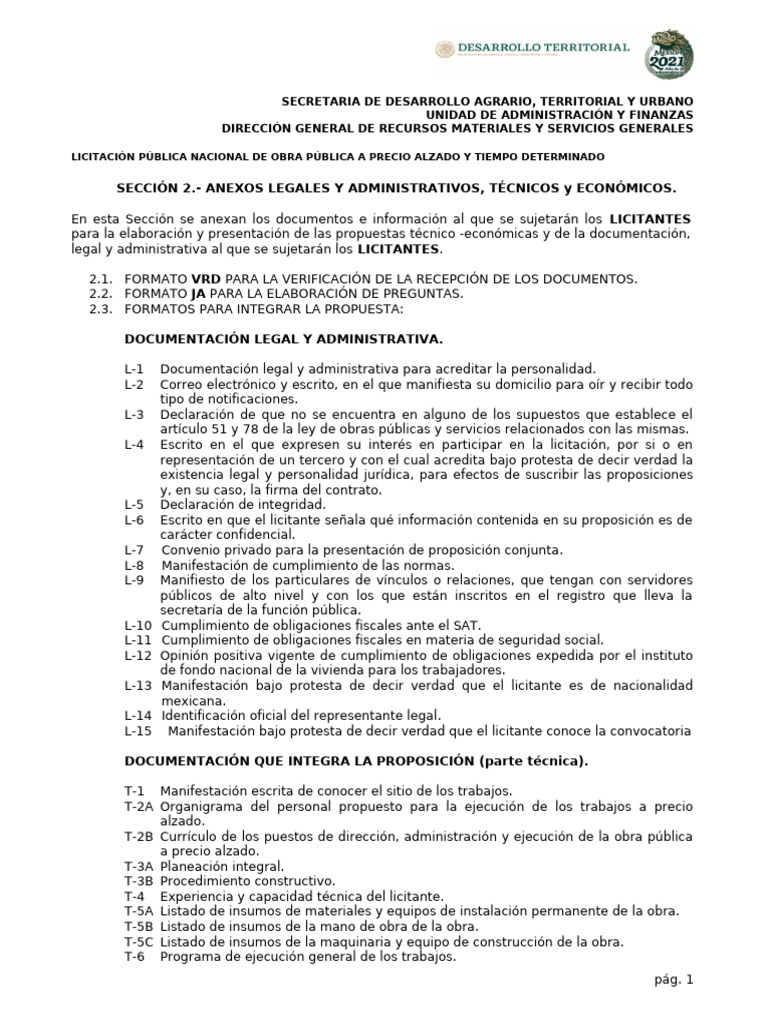 S2 Anexos | PDF | Presupuesto
