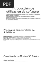 Modelado 3D de Tornillo en SolidWorks | PDF | Sistema coordinado ...