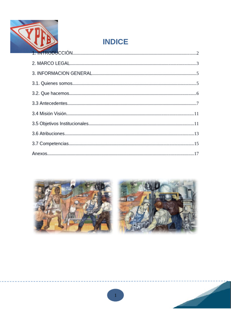 YPFB: Historia y Marco Legal en Hidrocarburos | PDF