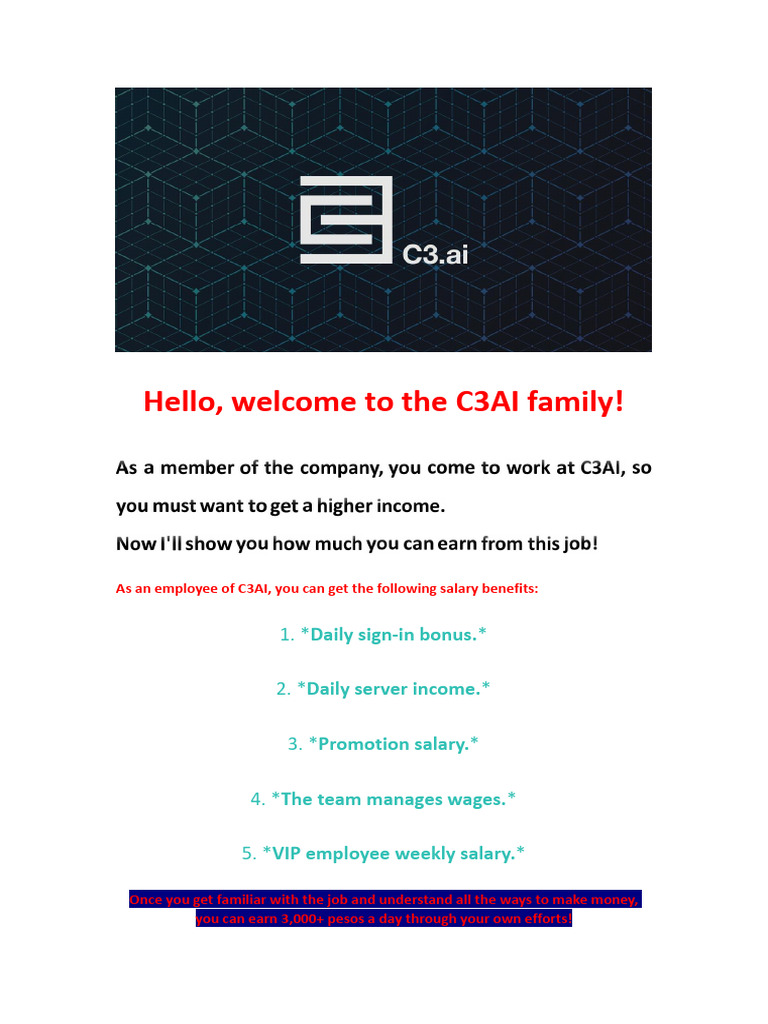 C3 AI Employee Handbook-1 | PDF | Salary | Employment