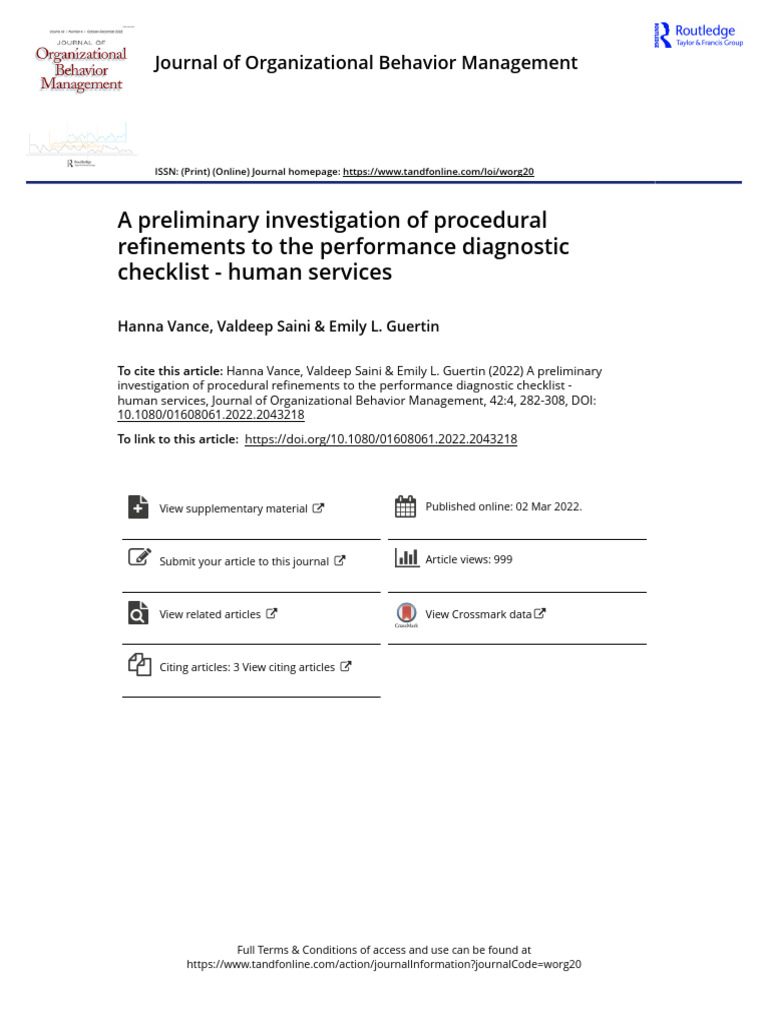 A Preliminary Investigation Of Procedural Refinements To The