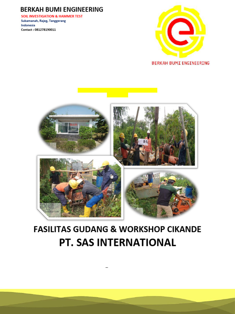 Report Boring PT. SAS International | PDF
