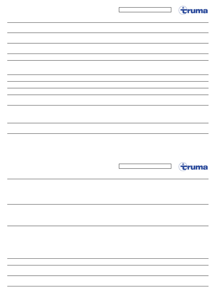 Truma Combi 4 Error Codes List | PDF | Power Supply | Switch